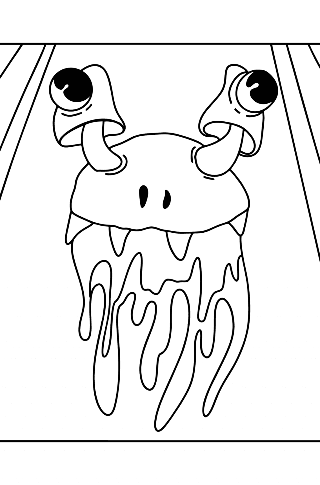 Dibujos de alien para colorear ♥ Imprime y Colorea en Línea Gratis