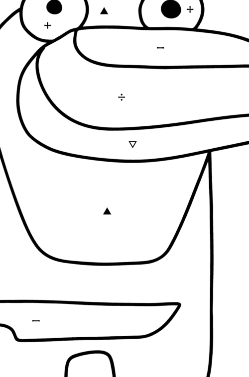 Among Us karakter boyama sayfası | Coloring-for-Kids.com