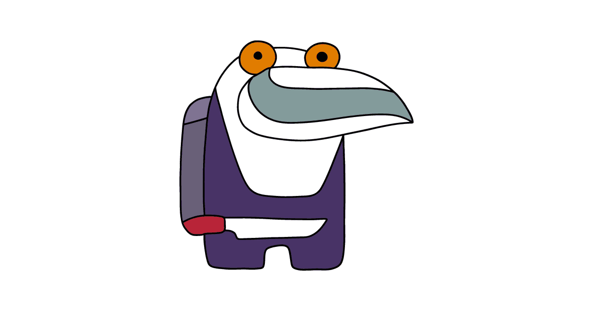 Among Us karakter boyama sayfası | Coloring-for-Kids.com