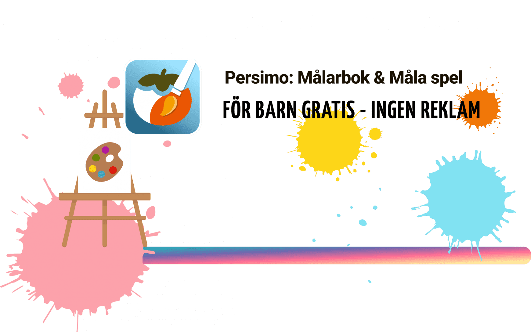 Persimo: Målarbok & Måla spel | Coloring-for-Kids.com