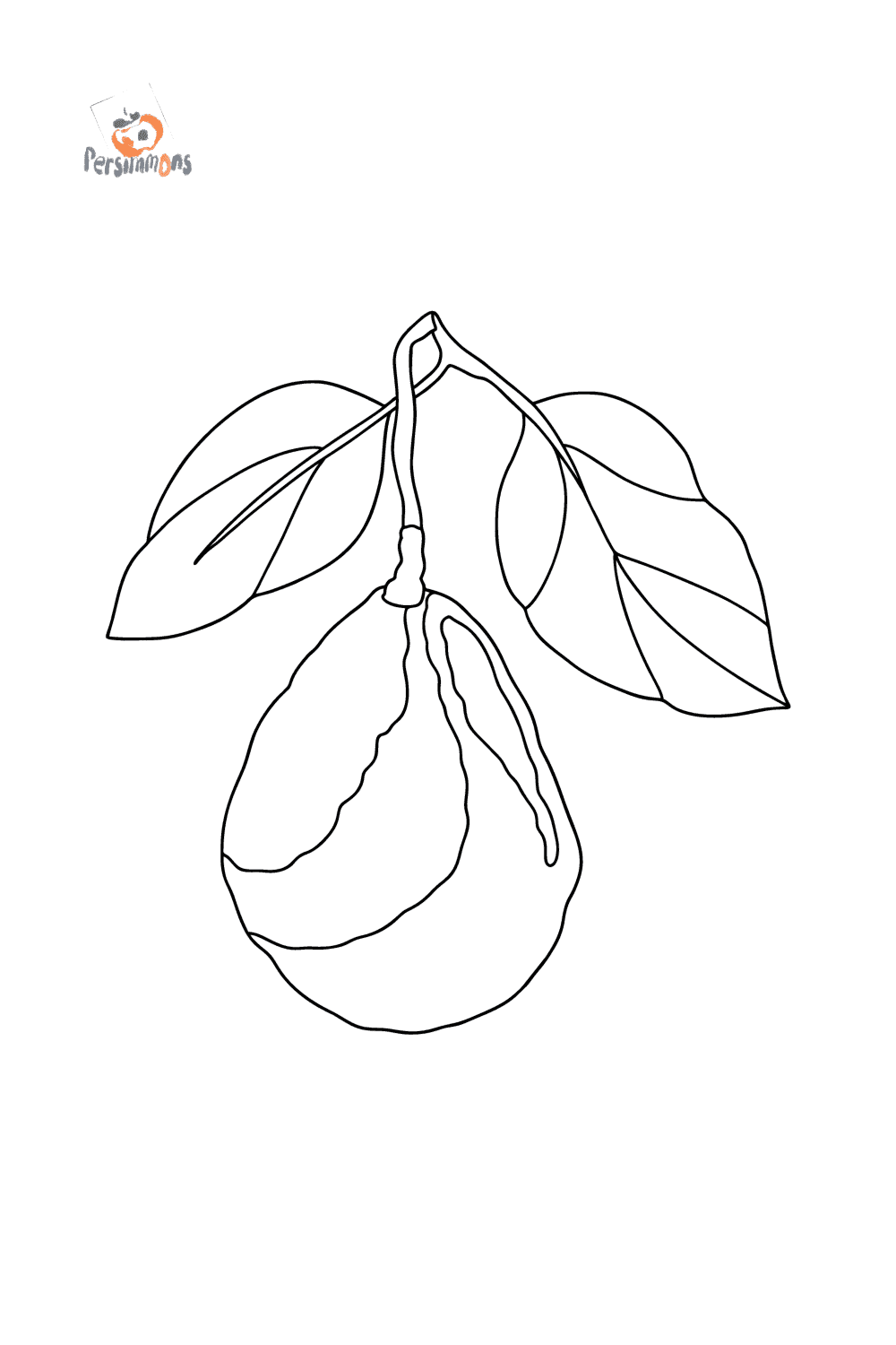 Avocado grows сoloring page ♥ Online and Print for Free!