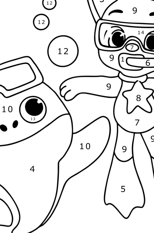 Desenhos de matemática para imprimir, calcular e colorir Grátis