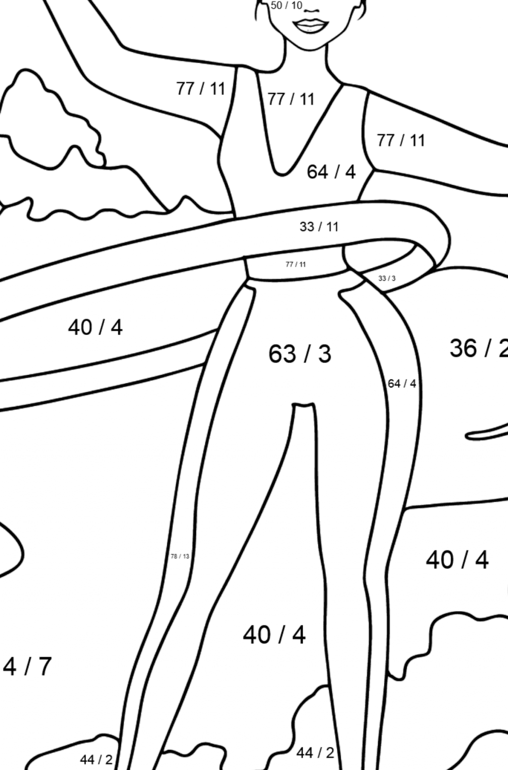 Barbie and Sports coloring page ♥ Color Online!