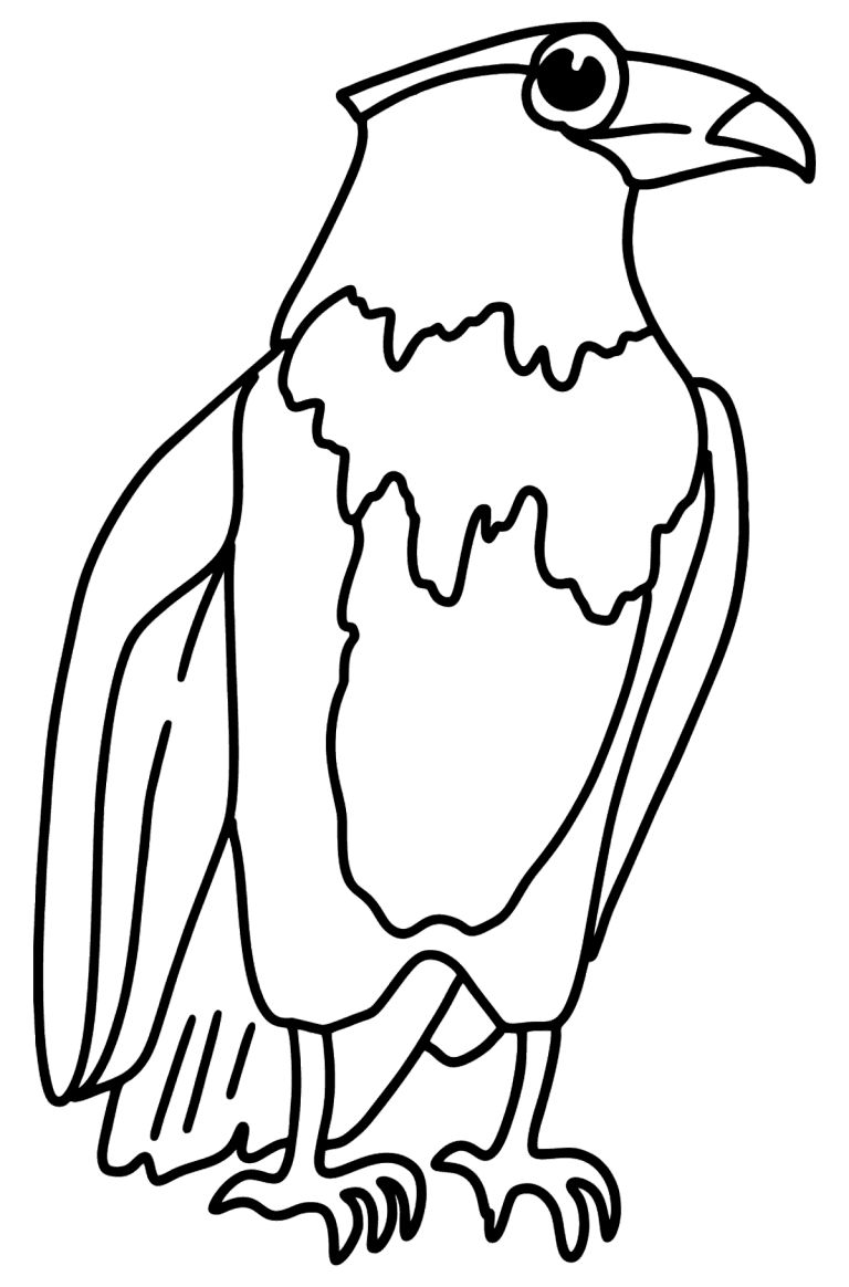 Burung-burung mewarnai gambar - Unduh, cetak, online untuk anak-anak!