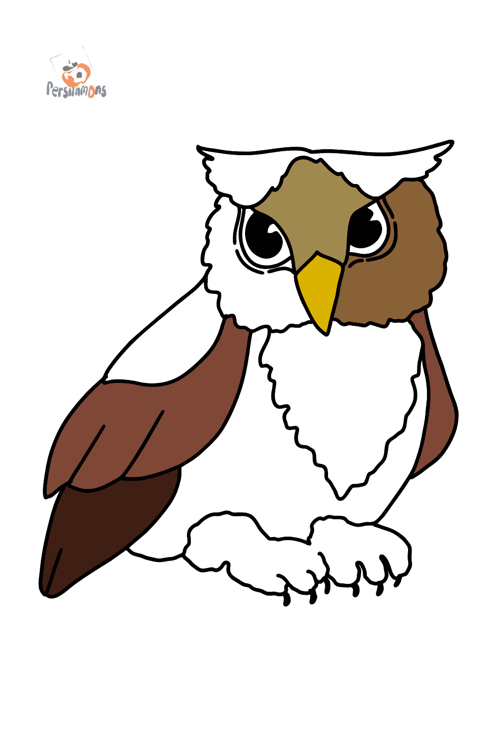 Owlet coloring page ♥ Online or Printable for Free!