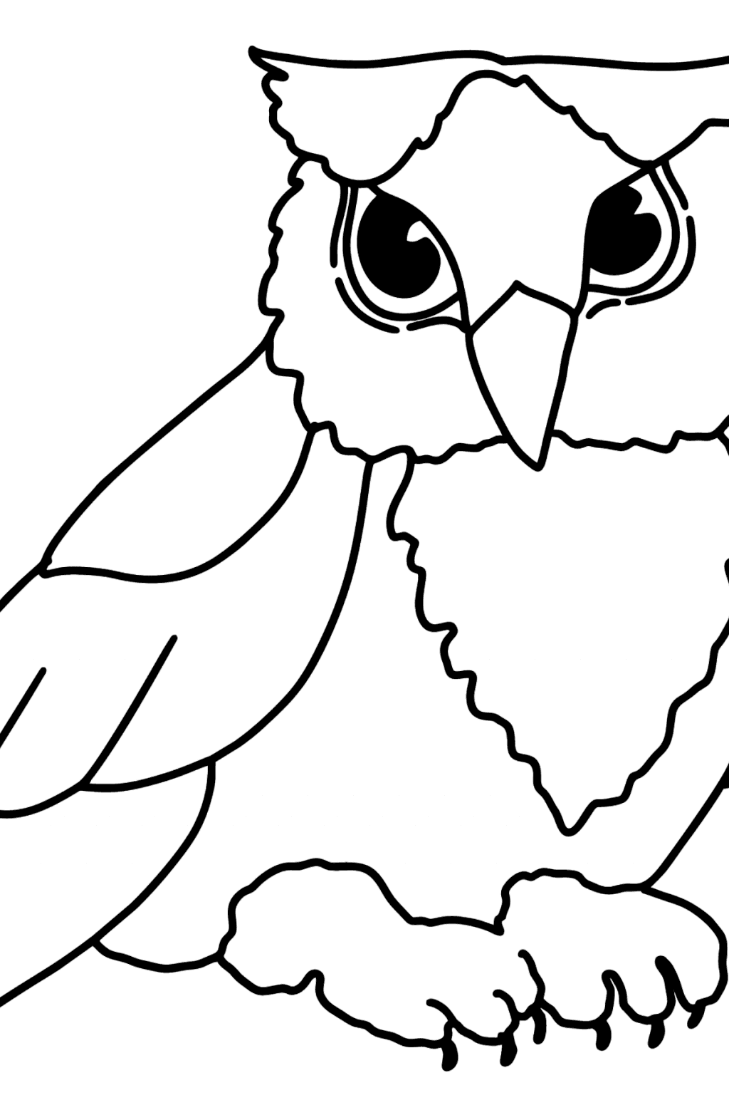 Burung-burung mewarnai gambar - Unduh, cetak, online untuk anak-anak!