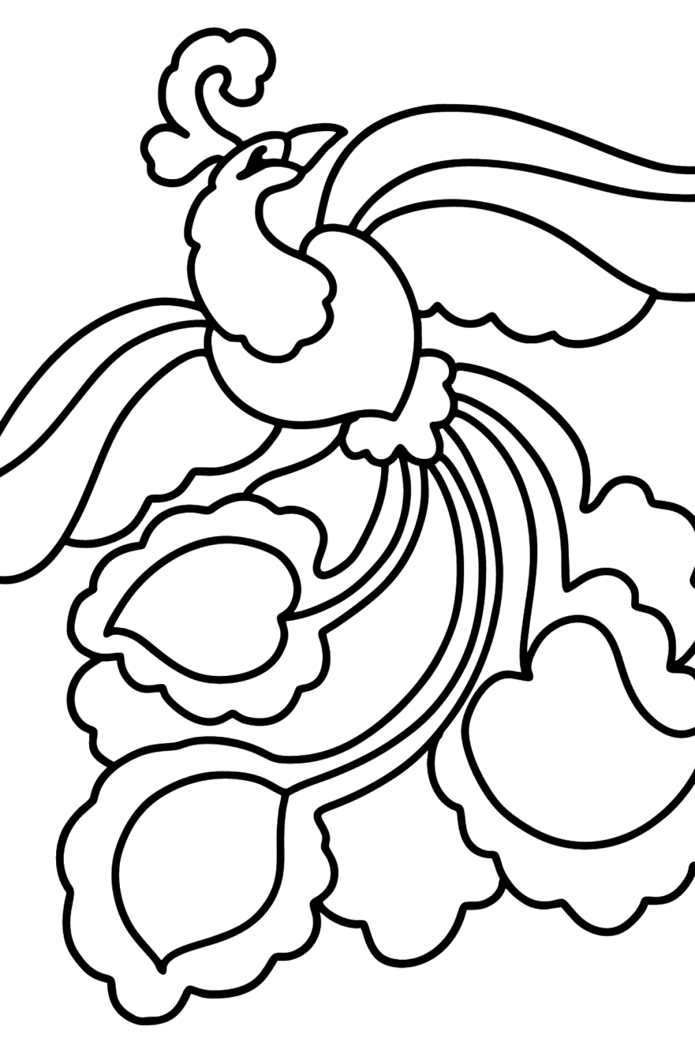 Burung-burung mewarnai gambar - Unduh, cetak, online untuk anak-anak!