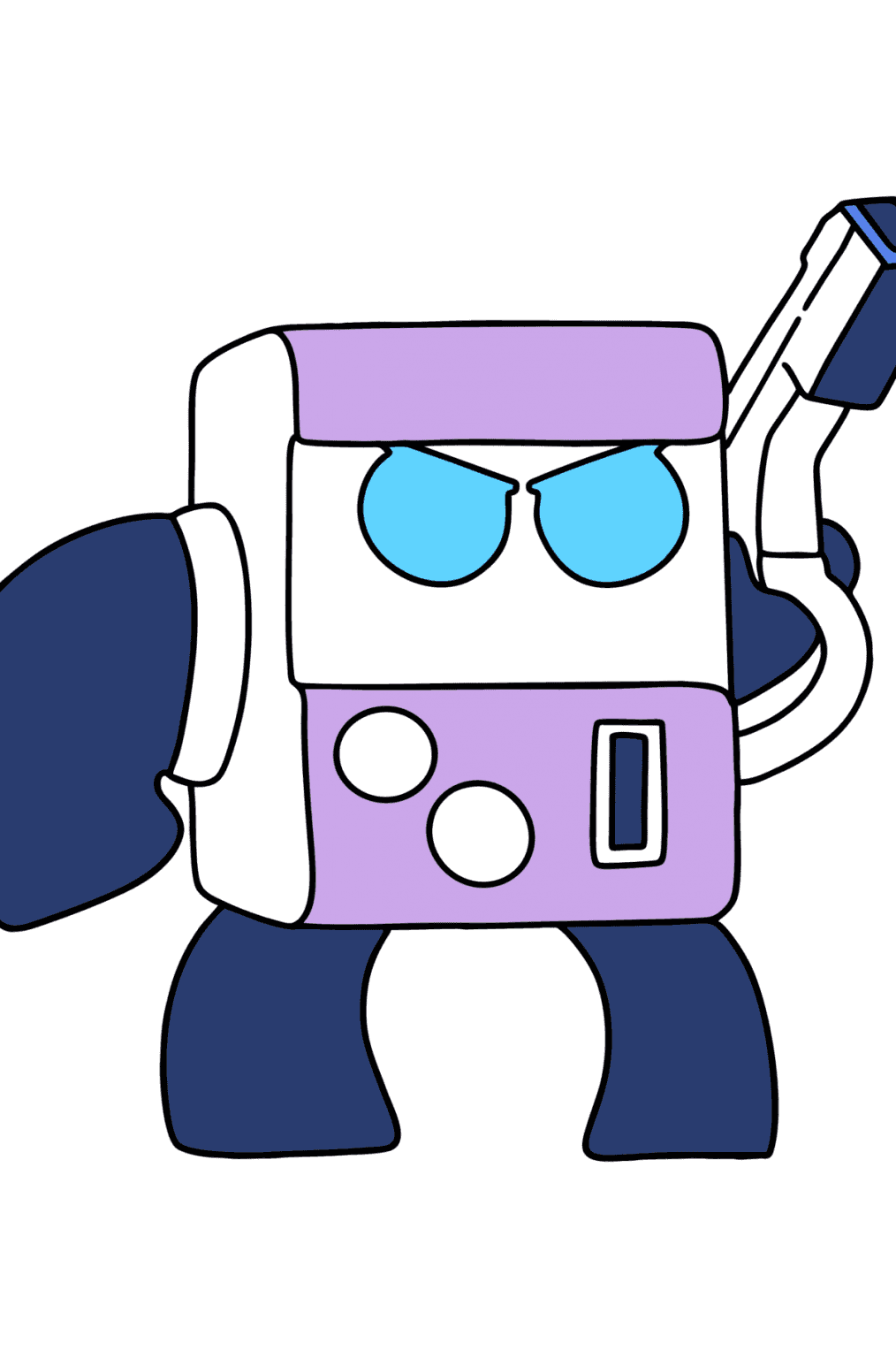 Brawl Stars Edgar coloring page ♥ Online and Print for Free!