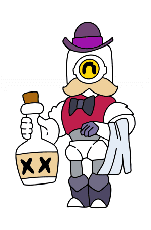 Brawl Stars Stu coloring page ♥ Online and Print for Free!