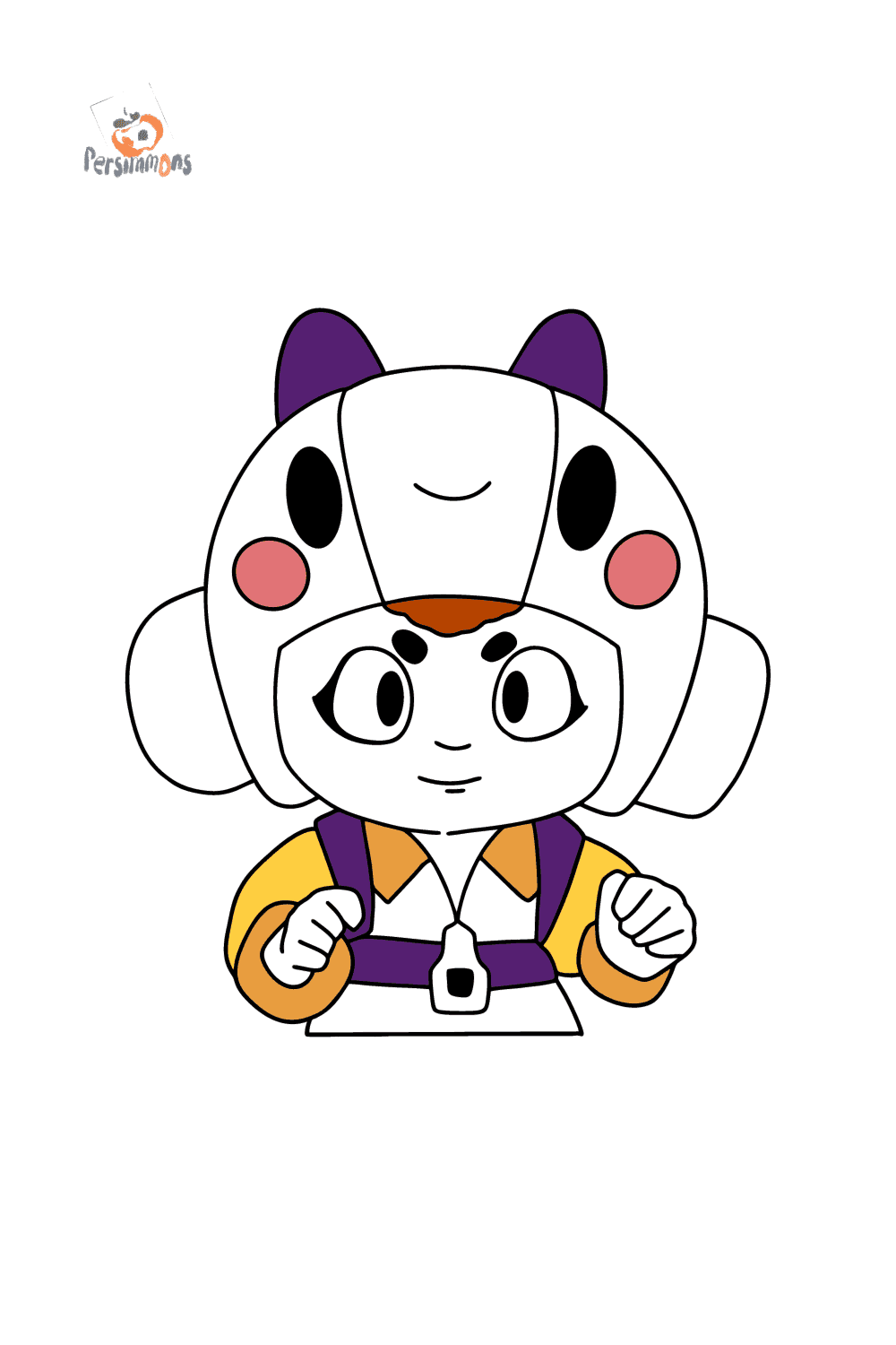 Free Bea Brawl Stars Coloring Pages Download And Print