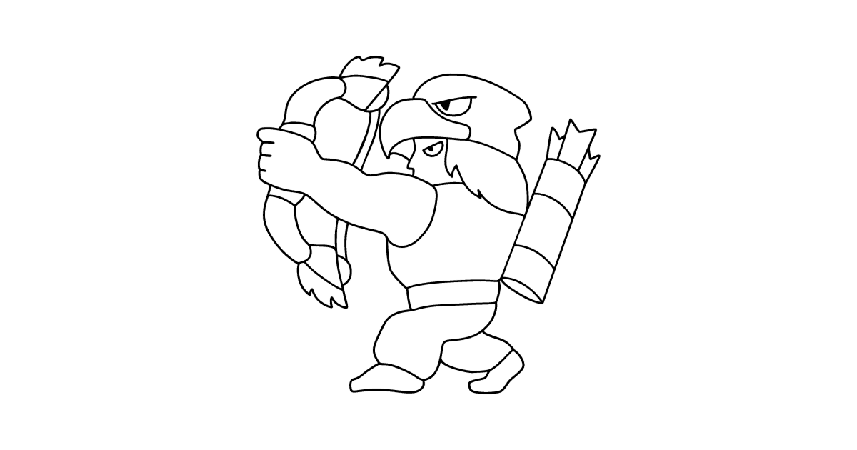 Brawl Stars Bo coloring page ♥ Online and Print for Free!