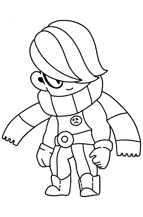 Ausmalbilder Brawl Stars ♥ Kostenlos Drucken und Online!