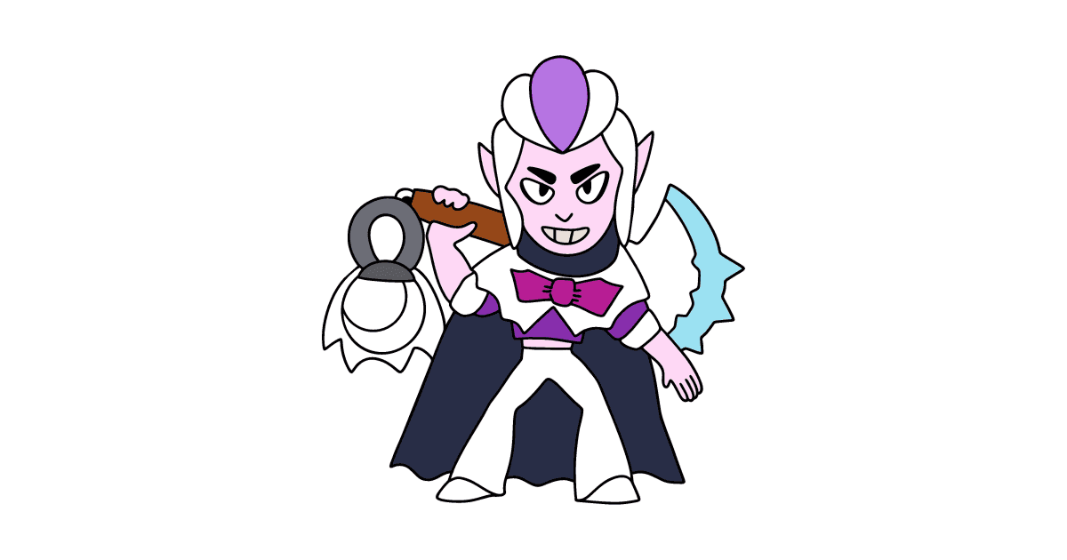 Brawl Stars Mortis coloring page ♥ Online and Print for Free!