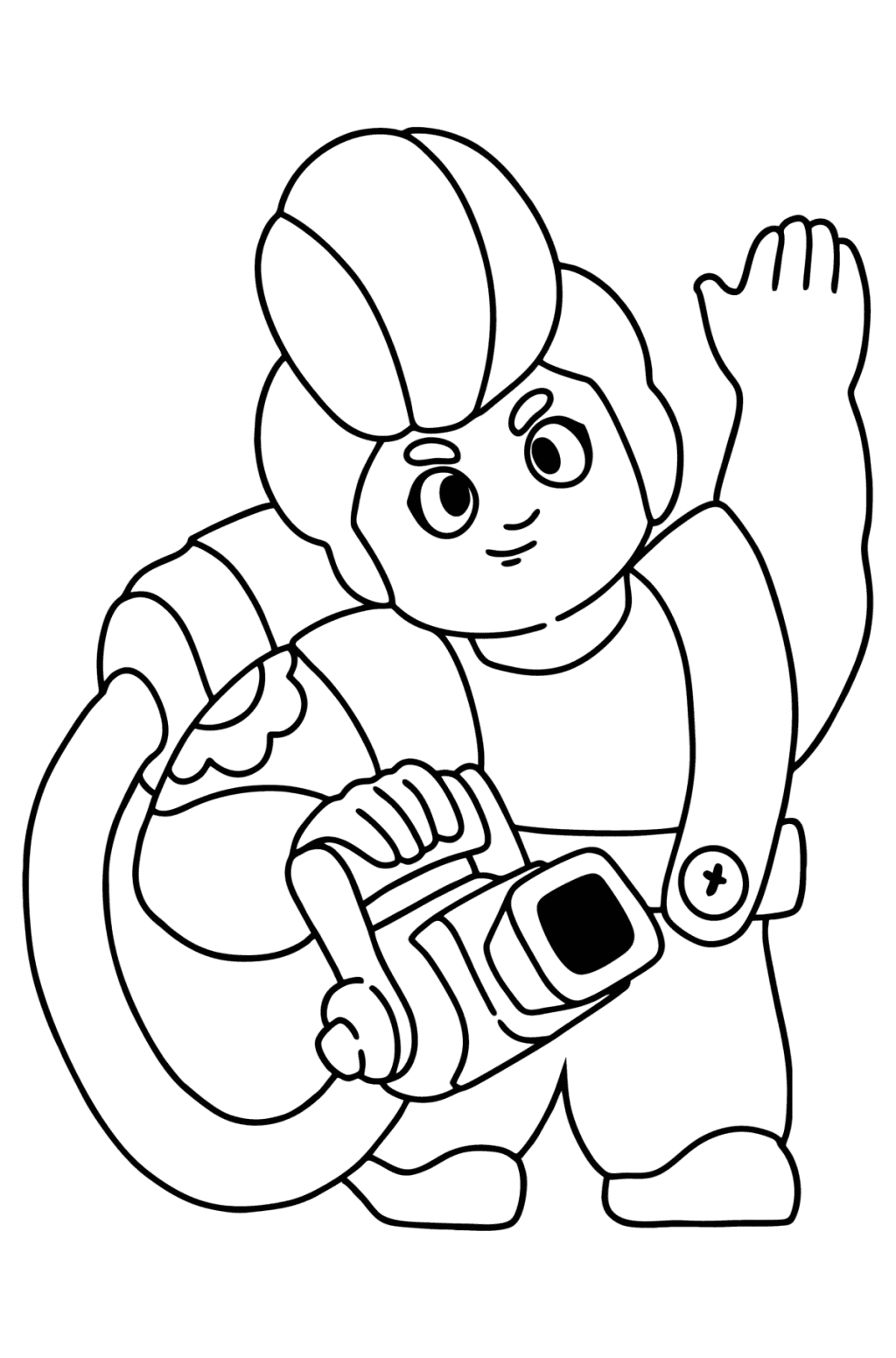 Brawl Stars omalovánky ♥ Stáhnout, vytisknout, online!