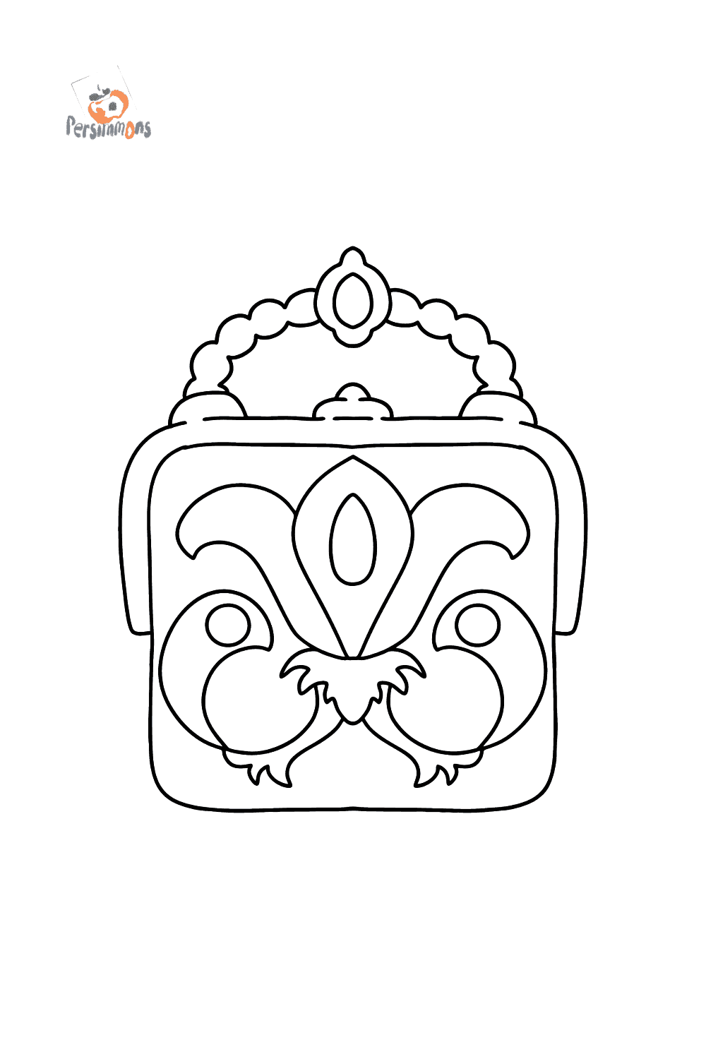 Bag coloring page ♥ Play Online, and Print for Free!