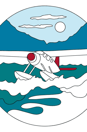 Concorde passenger airplane to color ♥ Online, and Print for Free!