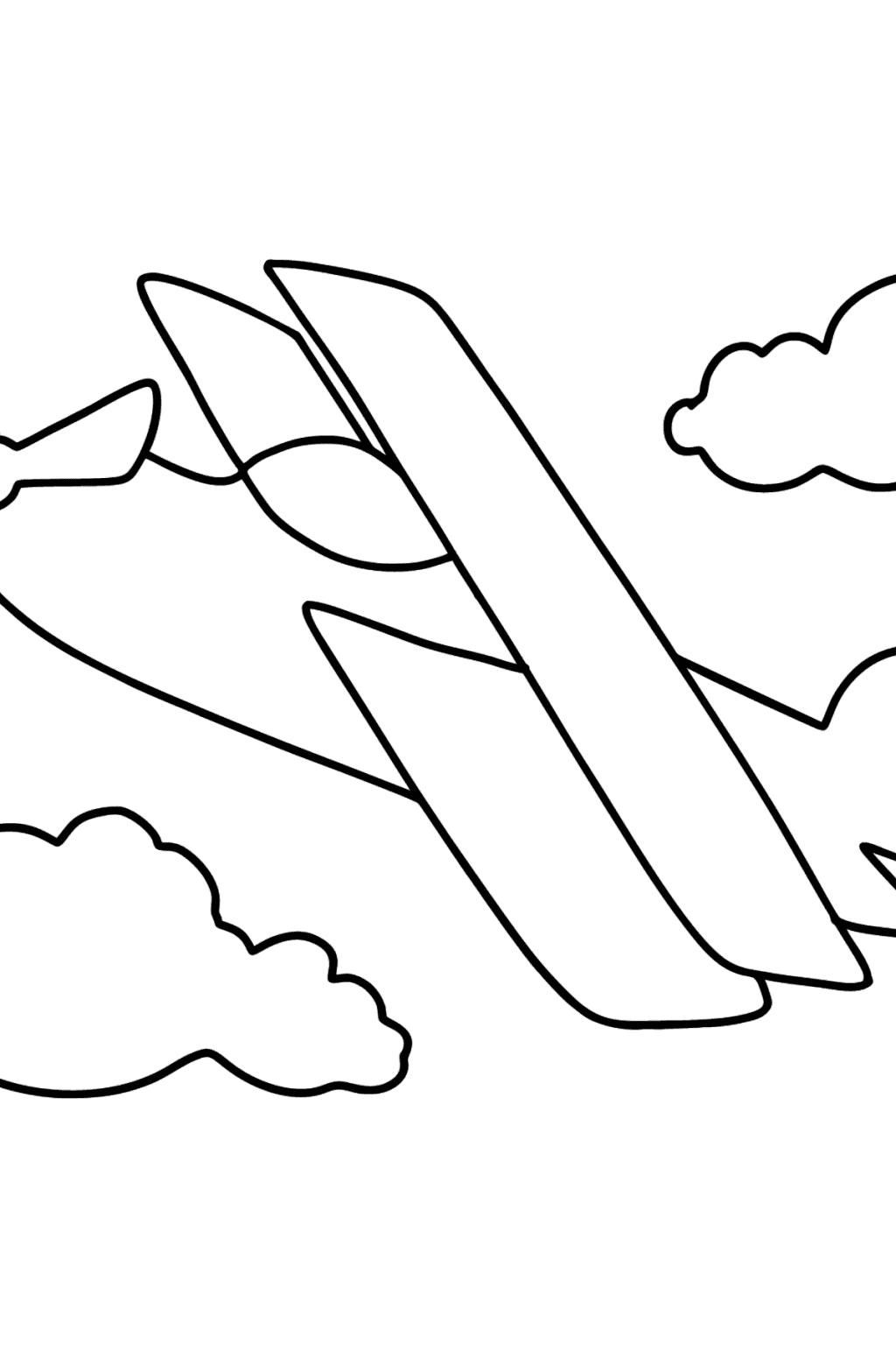 Tegninger til fargelegging Fly ♥ Laste ned, skrive ut, online!