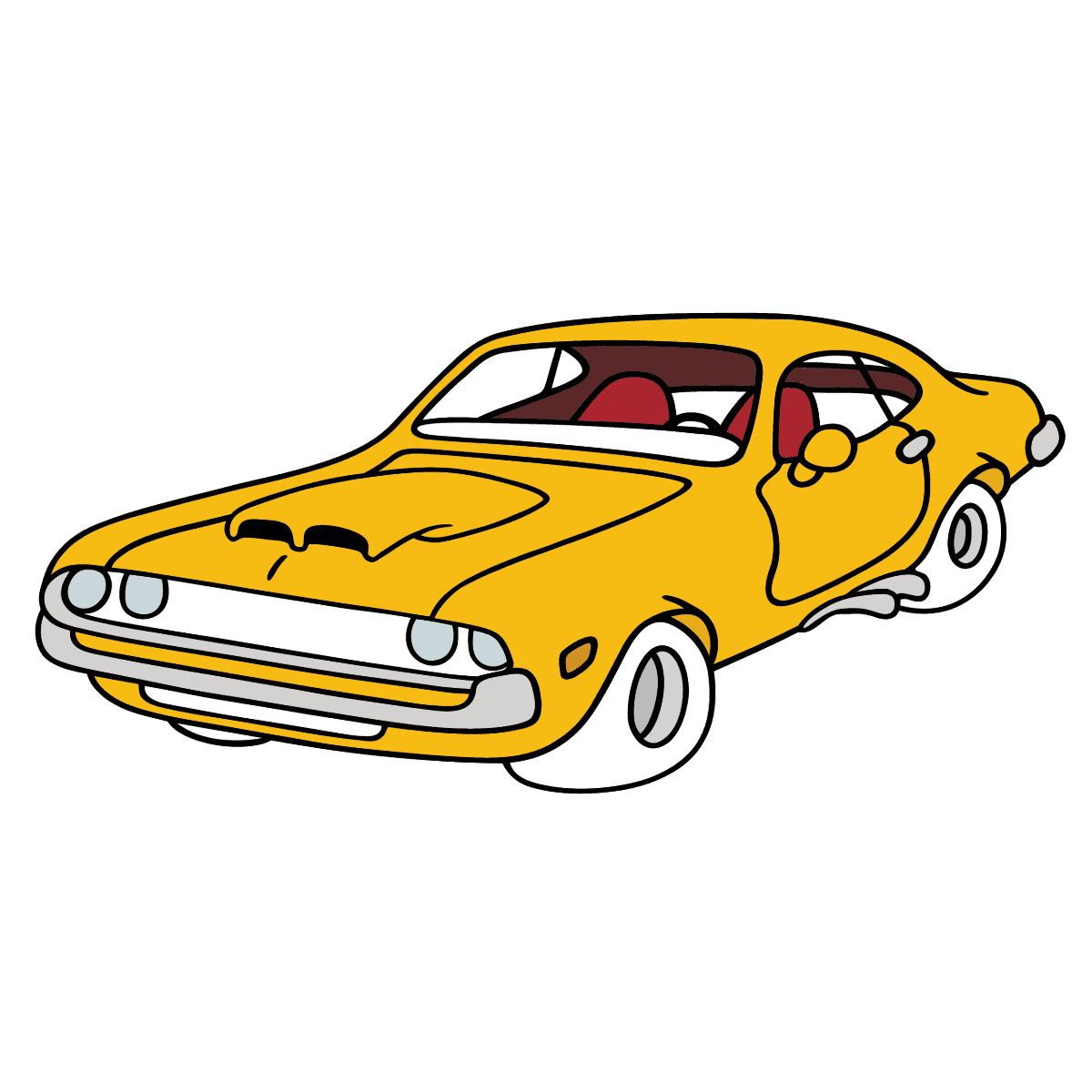 Chevrolet-Chevy Sports Car coloring page - Print for free!