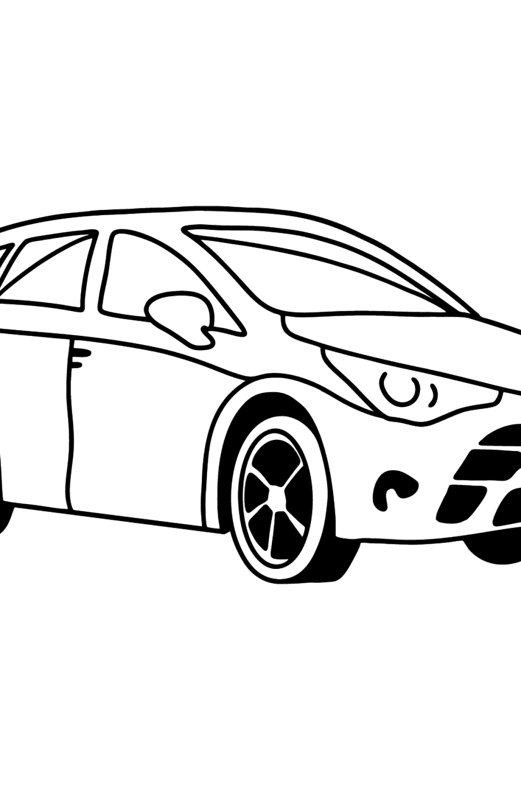 Car coloring pages for kids - Color Online, and Print for Free!