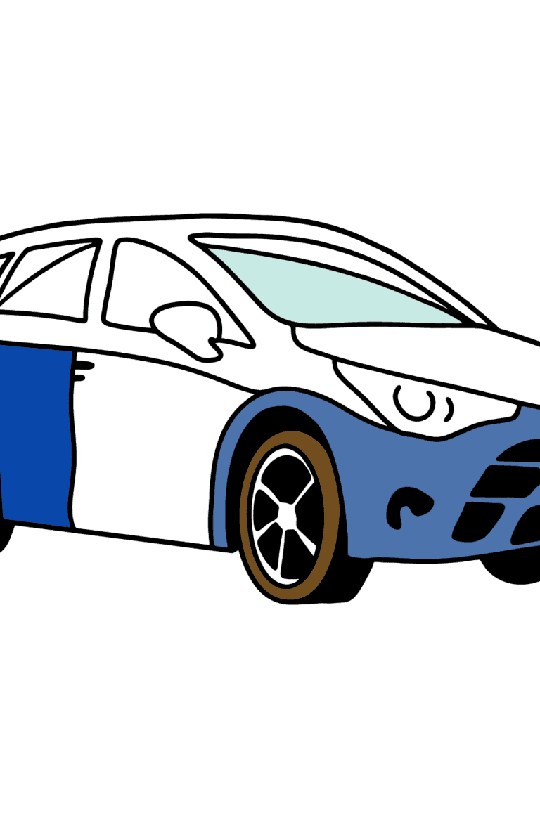 Desen de colorat camioneta Toyota Tacoma - Online și Imprimați!