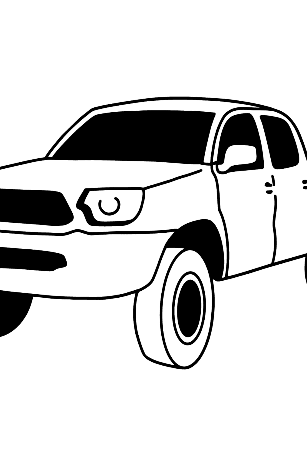 Toyota Tacoma Coloring Pages Coloring Pages