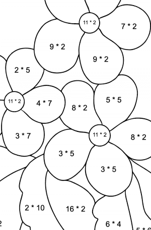 Spring Coloring Page - Time for Flowers ♥ Online and Print for Free!