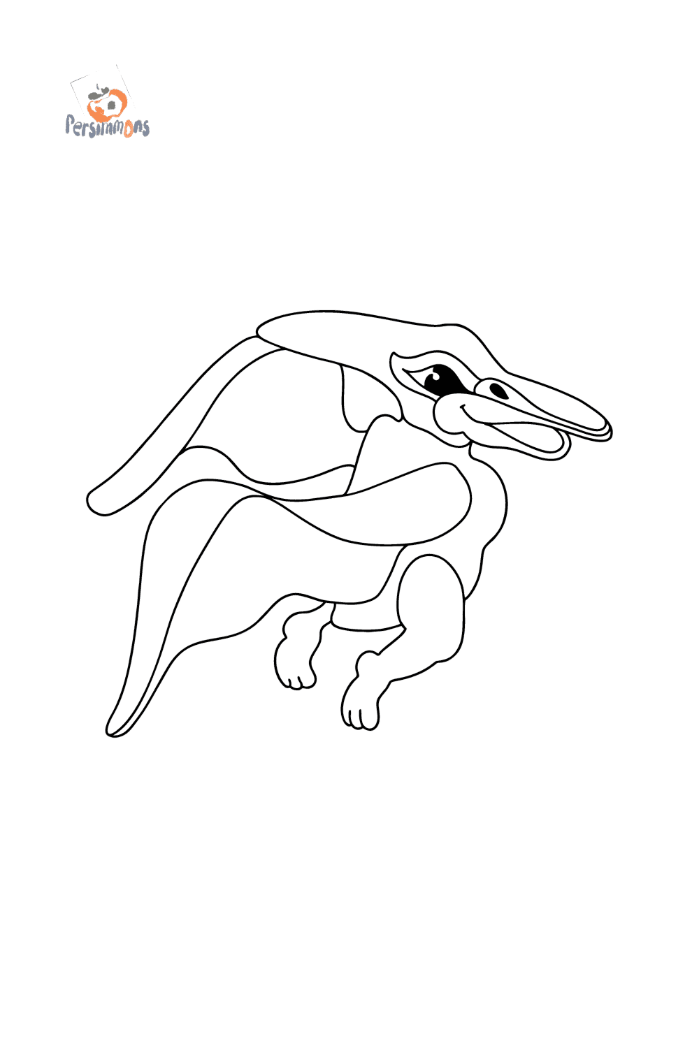 Pteranodon coloring page ♥ Online and Print for Free!