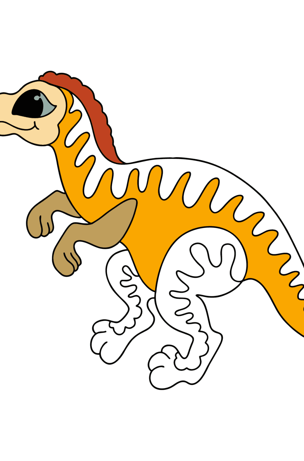 Dimetrodon coloring page ♥ Online and Print for Free!