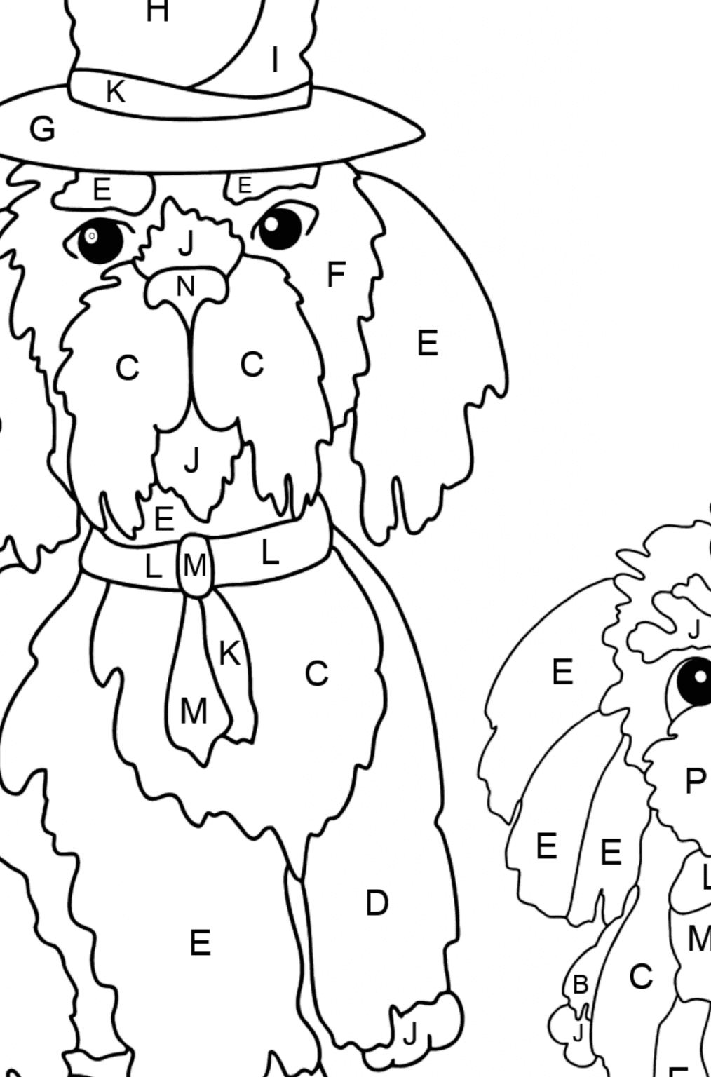 Dogs Coloring Page - Printable for Free!