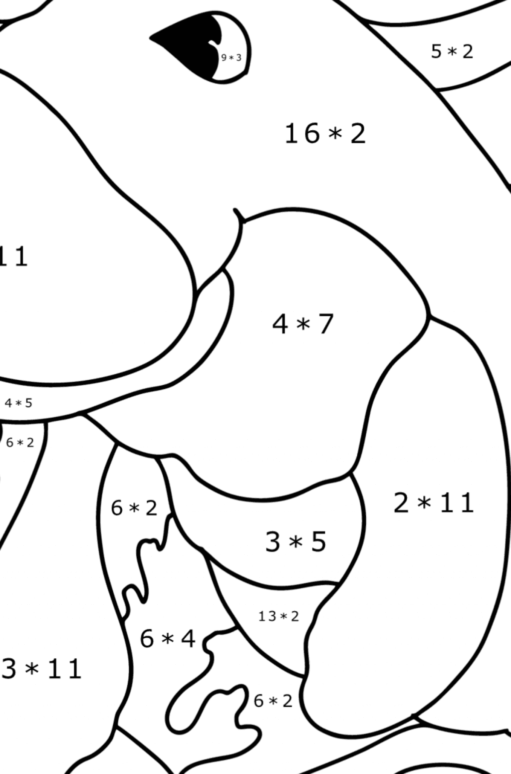 Manatee coloring page for Kids ♥ Online and Print for Free!