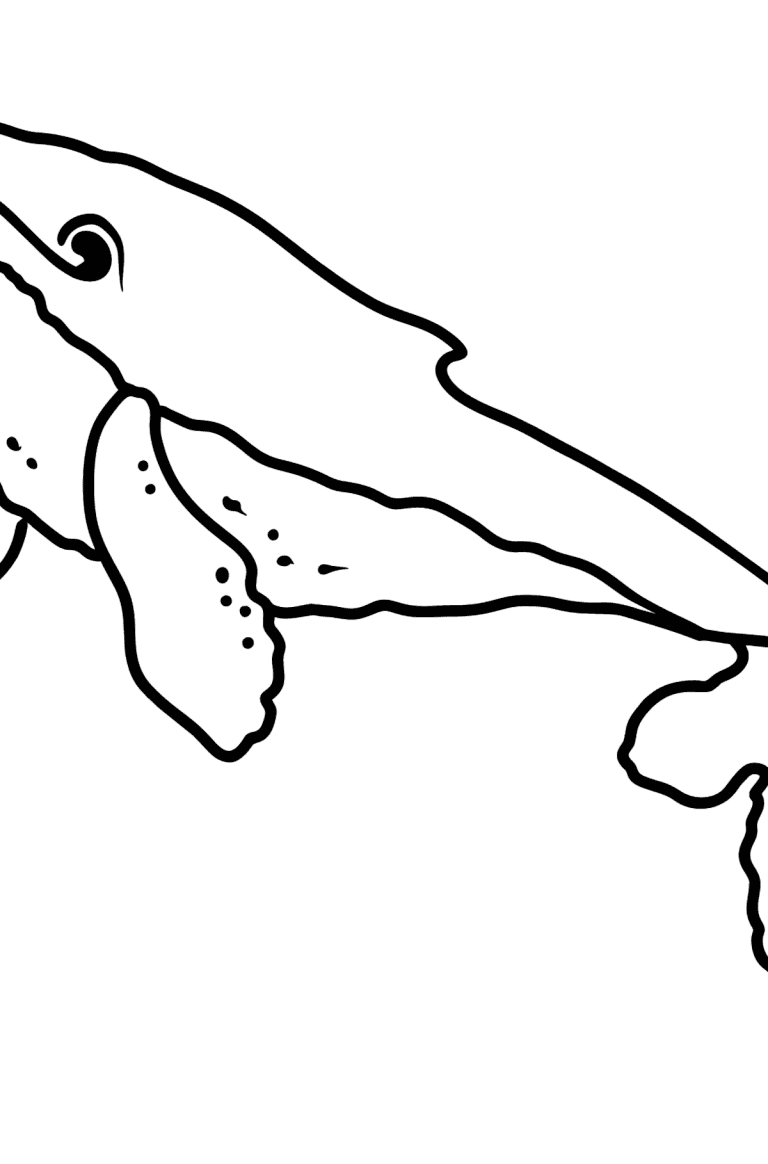 Mewarnai gambar ikan - Unduh, cetak, online untuk anak-anak!