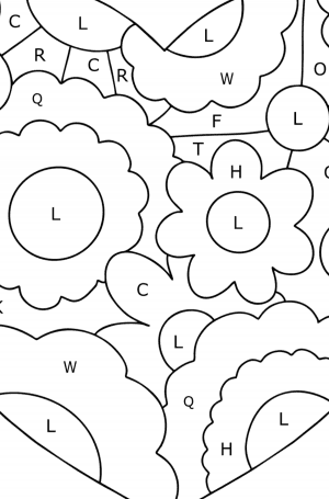 Dibujos para Colorear por Letras ♥ Gratis En Línea