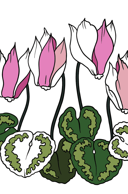 Imprima uma linda online flor para colorir para as crianças mais novas ...