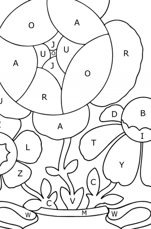 Dibujos para Colorear por Letras ♥ Gratis En Línea