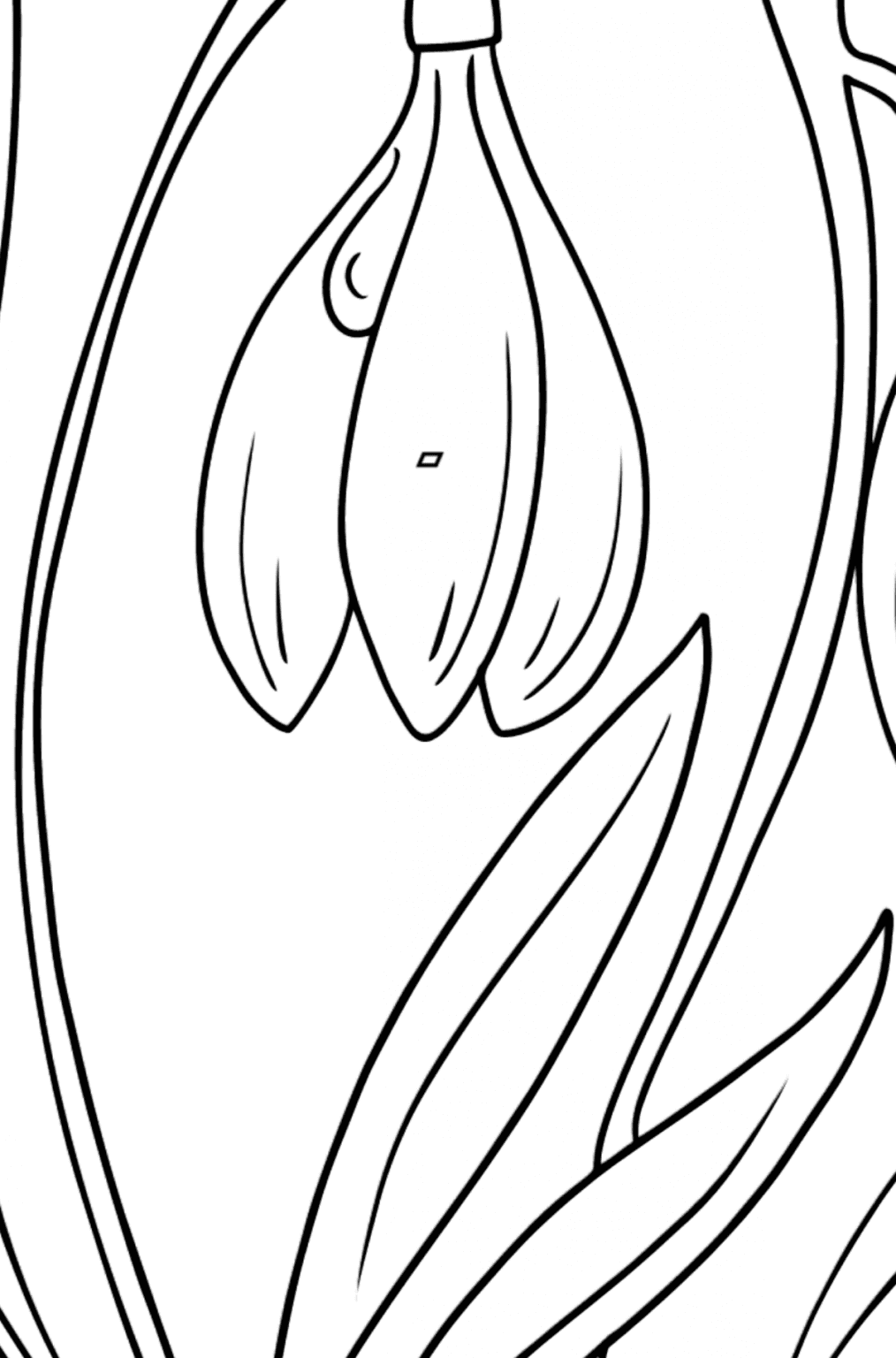 Coloring Page - spring flowers ♥ Online and Print for Free!