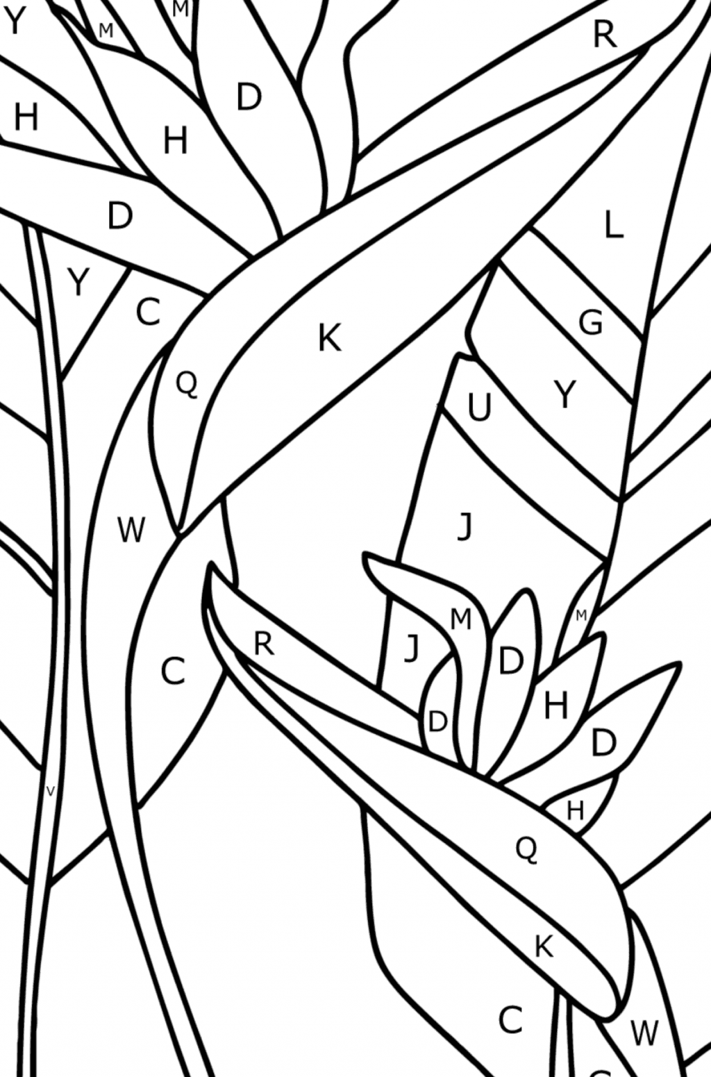 Dibujos para Colorear por Letras ♥ Gratis En Línea