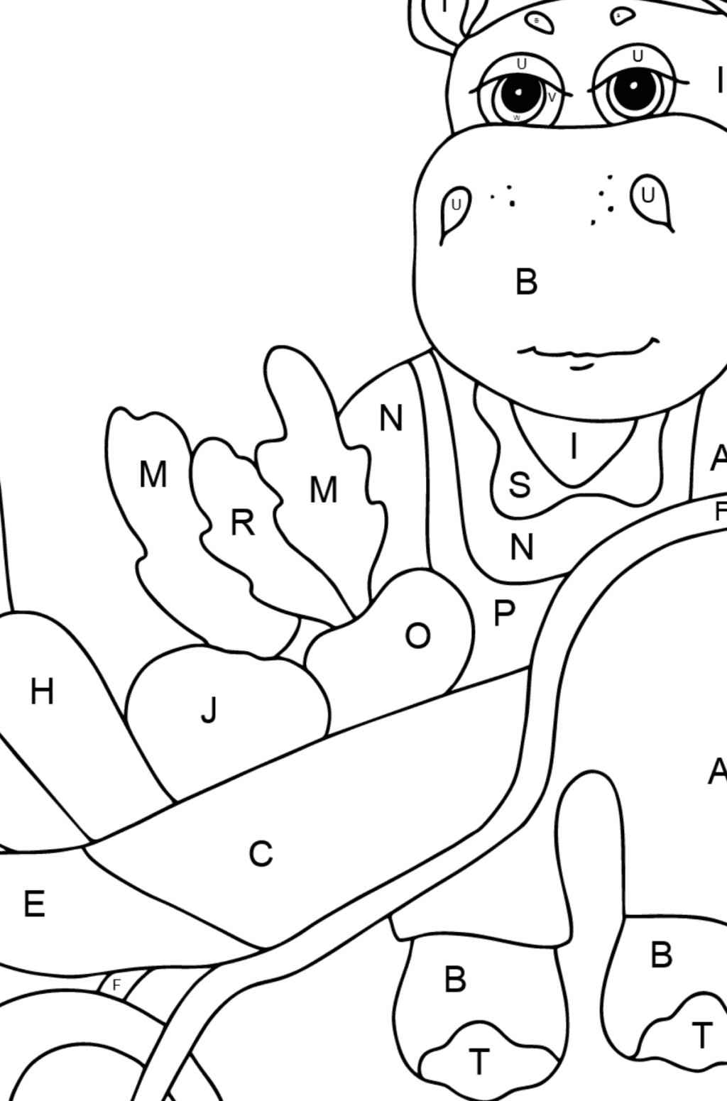 Dibujos para Colorear por Letras ♥ Gratis En Línea