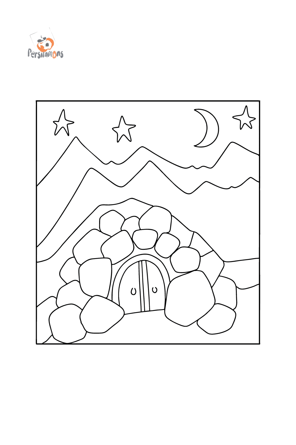 Ali Baba Cave coloring page ♥ Online and Print for Free!