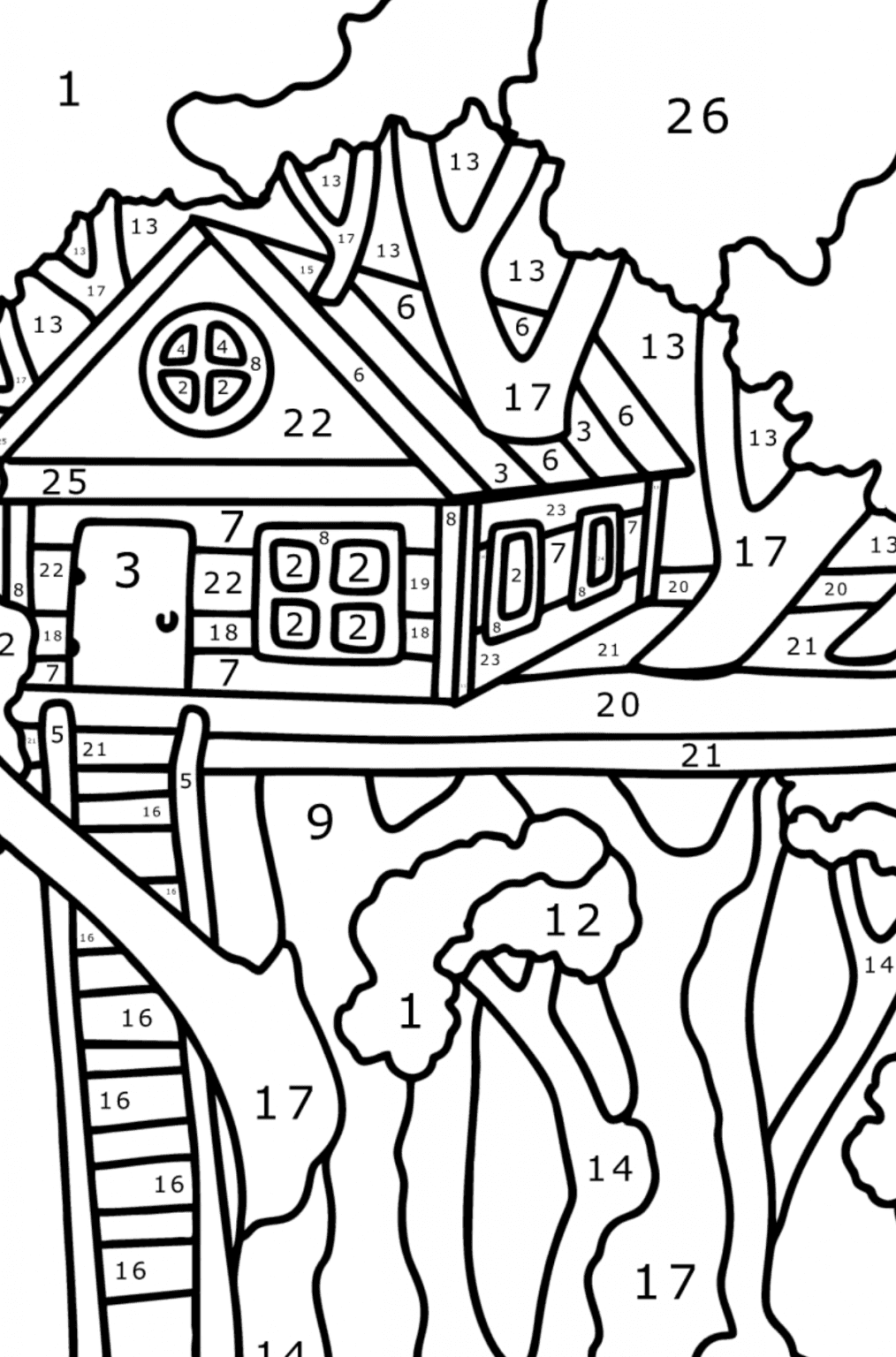 Desenhos de matemática para imprimir, calcular e colorir Grátis