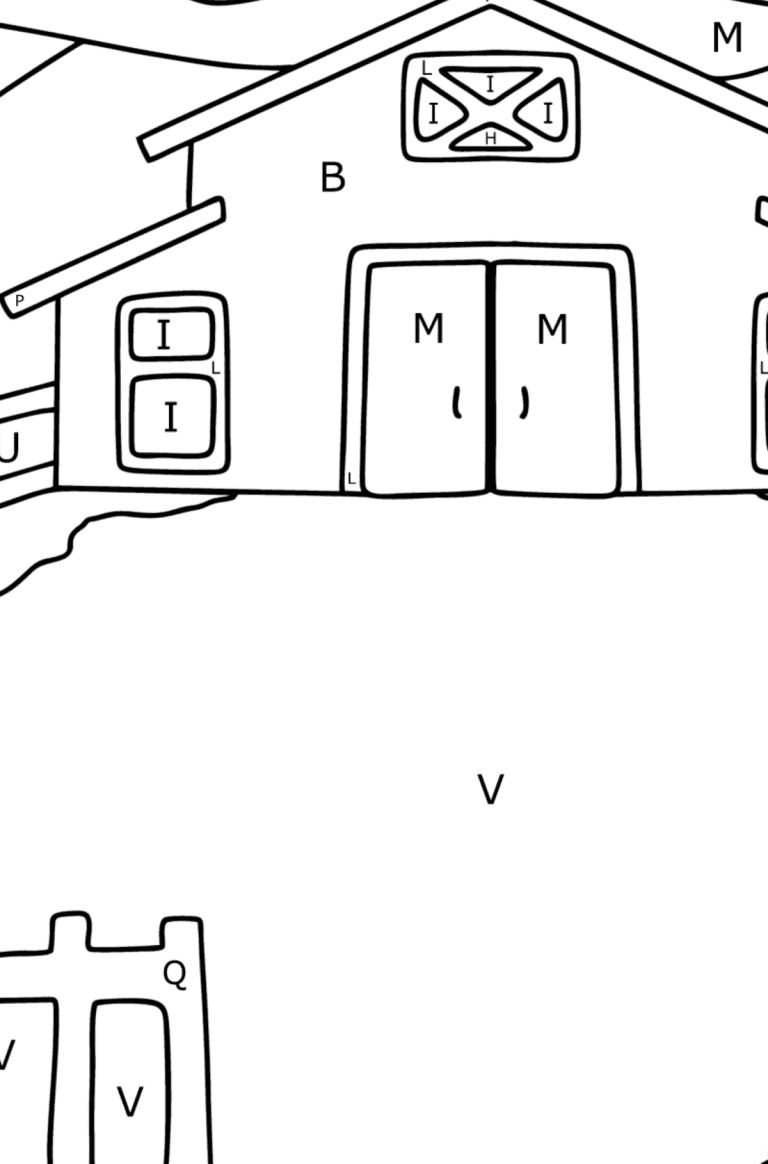 Ranch And The Field coloring page ♥ Online and Print for Free!