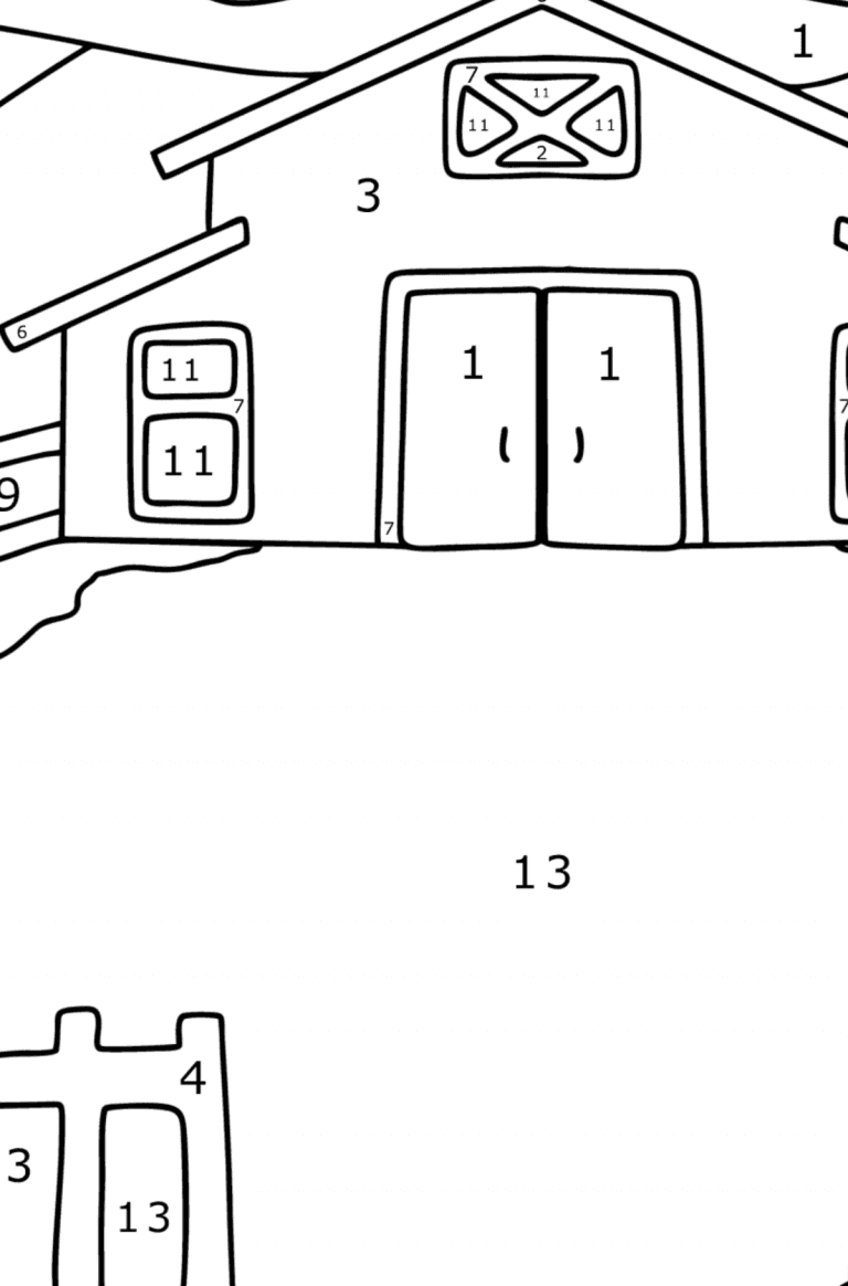 Ranch And The Field coloring page ♥ Online and Print for Free!