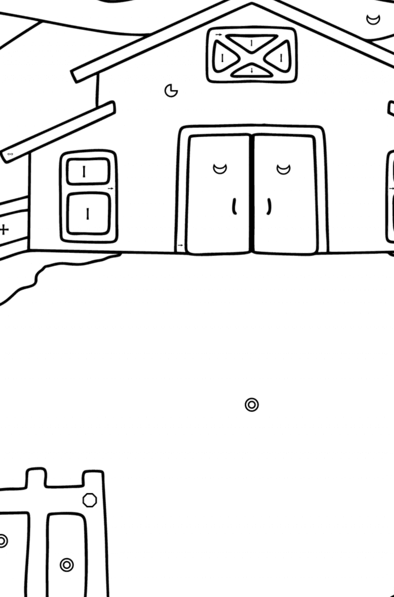 Ranch And The Field coloring page ♥ Online and Print for Free!