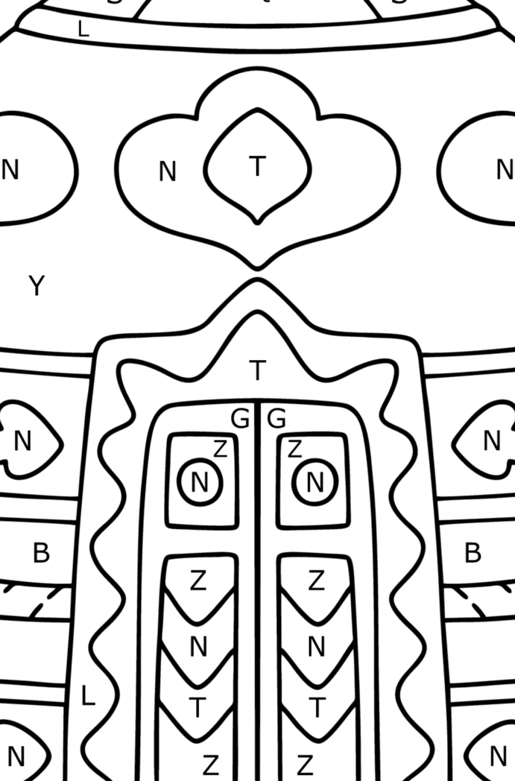 Disegno di Yurta nomade da colorare ♥ Online o stampare gratis!