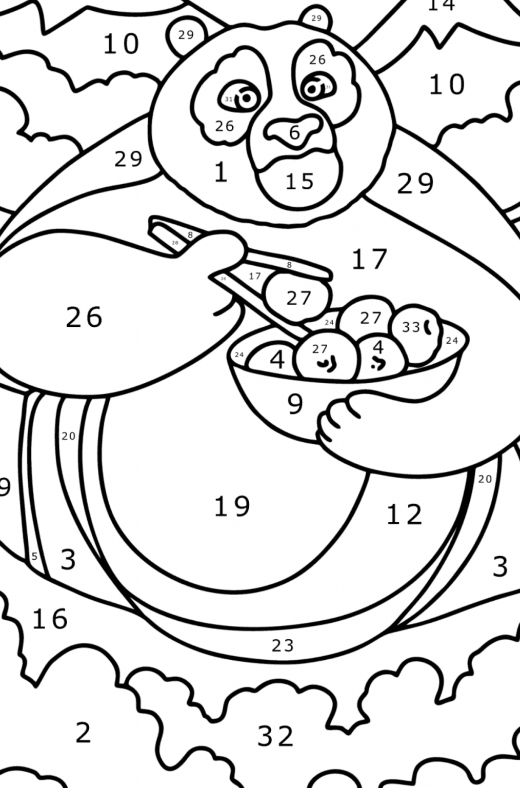 Desenhos de matemática para imprimir, calcular e colorir Grátis