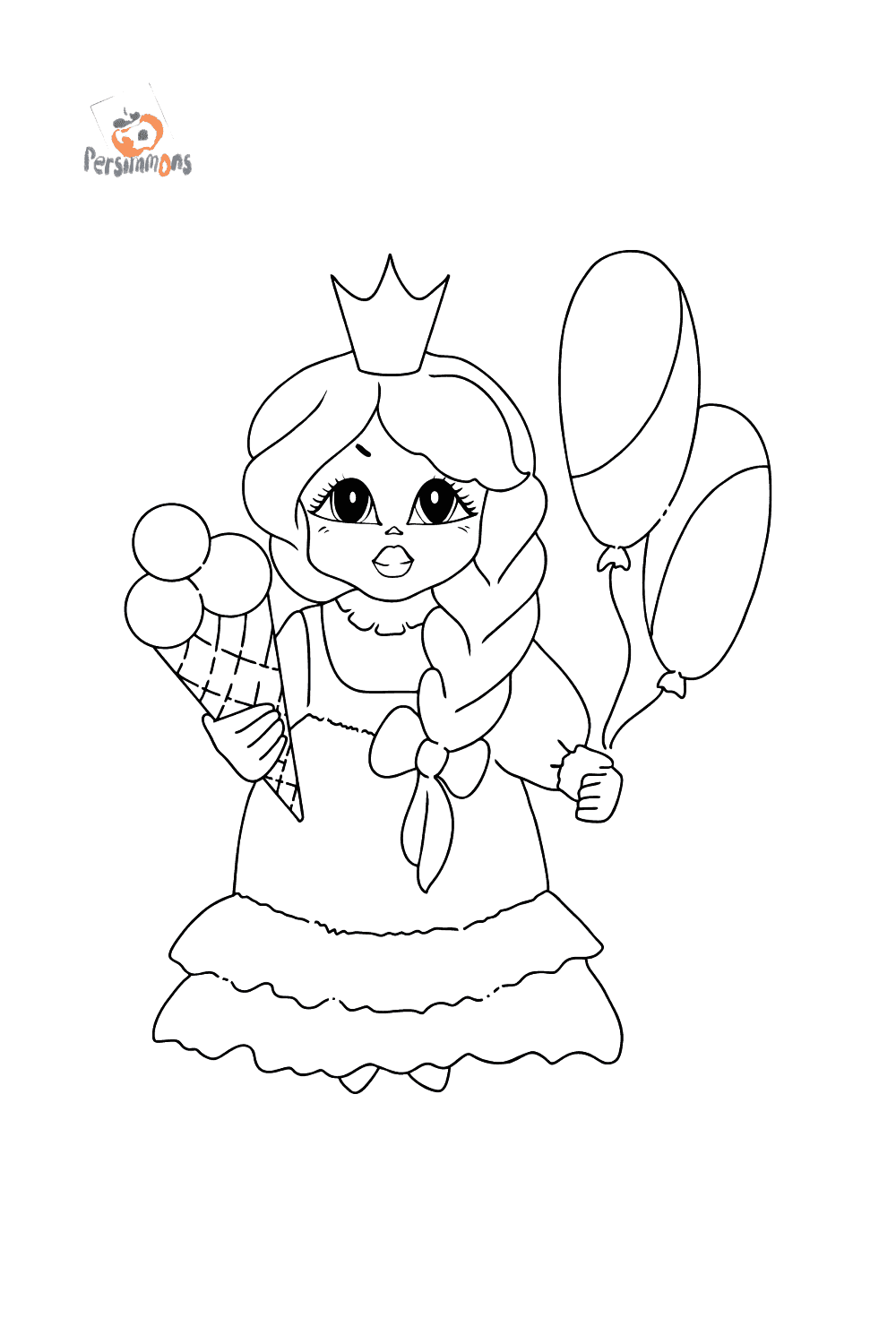 Princesses Coloring Pages ♥ Online or Printable for Free!