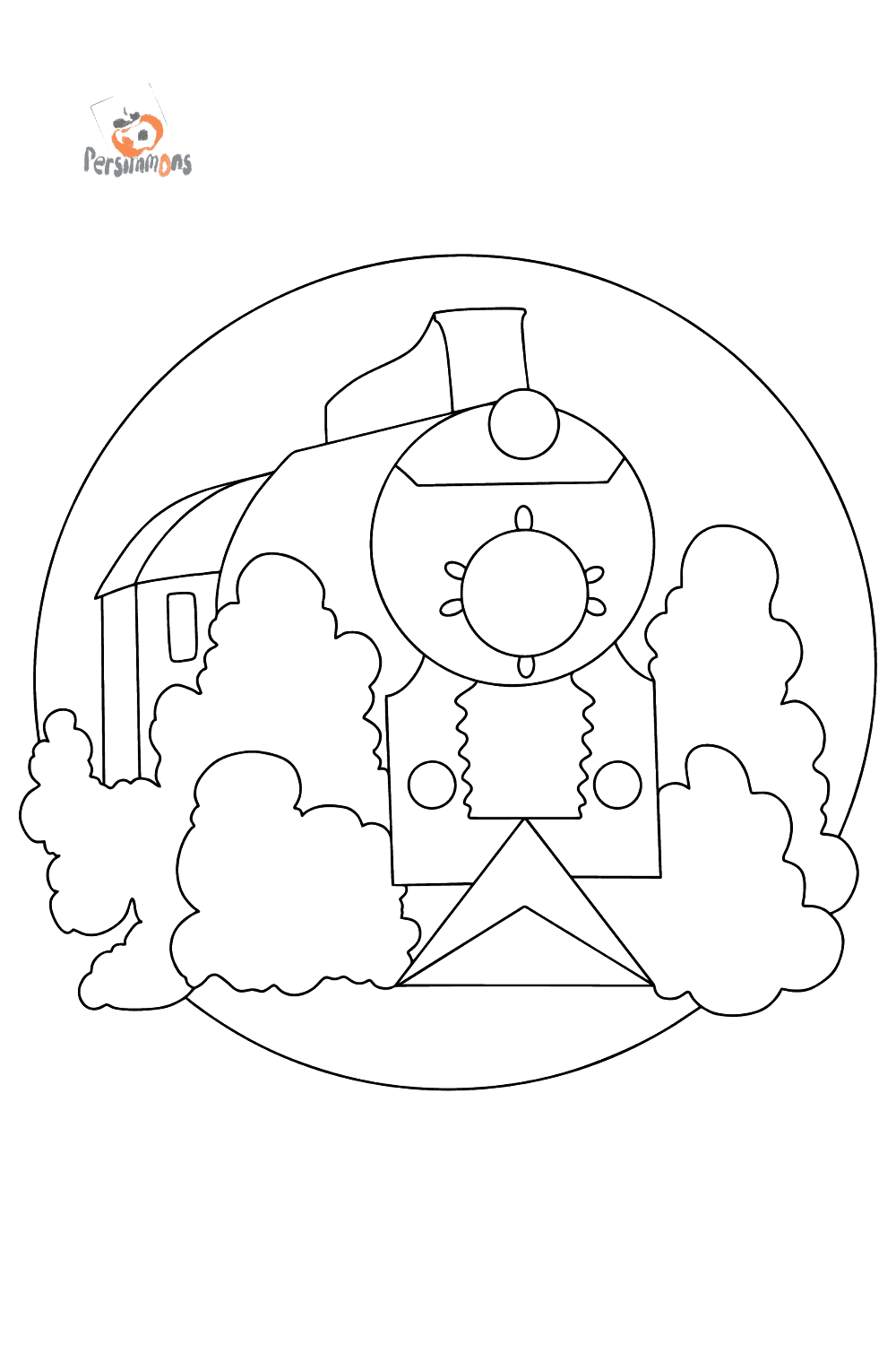 Train Coloring Pages for Kids - Print, And Color Online!