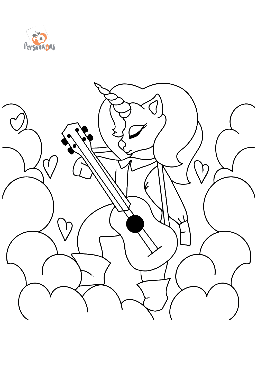 Magic Unicorn Coloring Book ♥ Online and Print for Free!