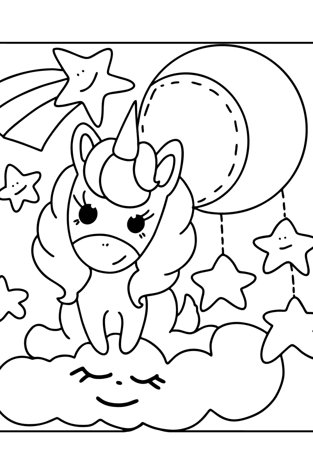 Unicorns Coloring Pages - Download, Print, and Color Online!