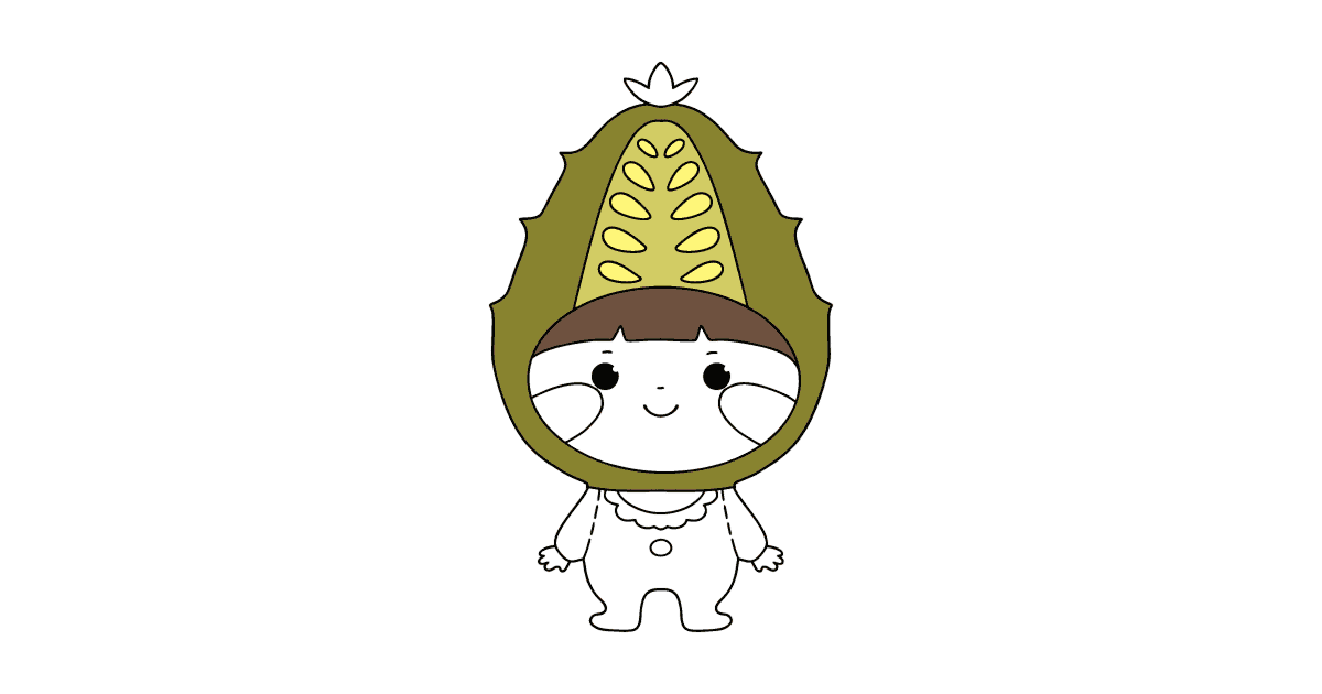 Cucumber suit сoloring page ♥ Online and Print for Free!