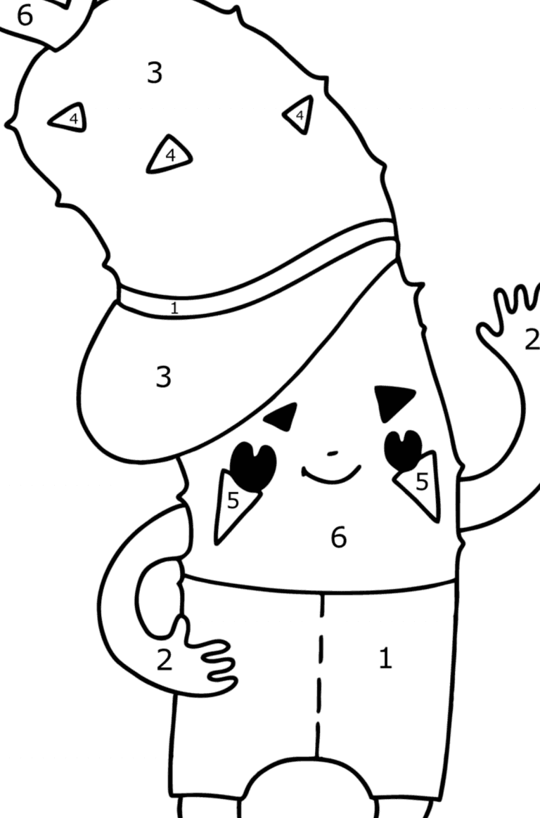 Boyama sayfası Iyi salatalık | Coloring-for-Kids.com